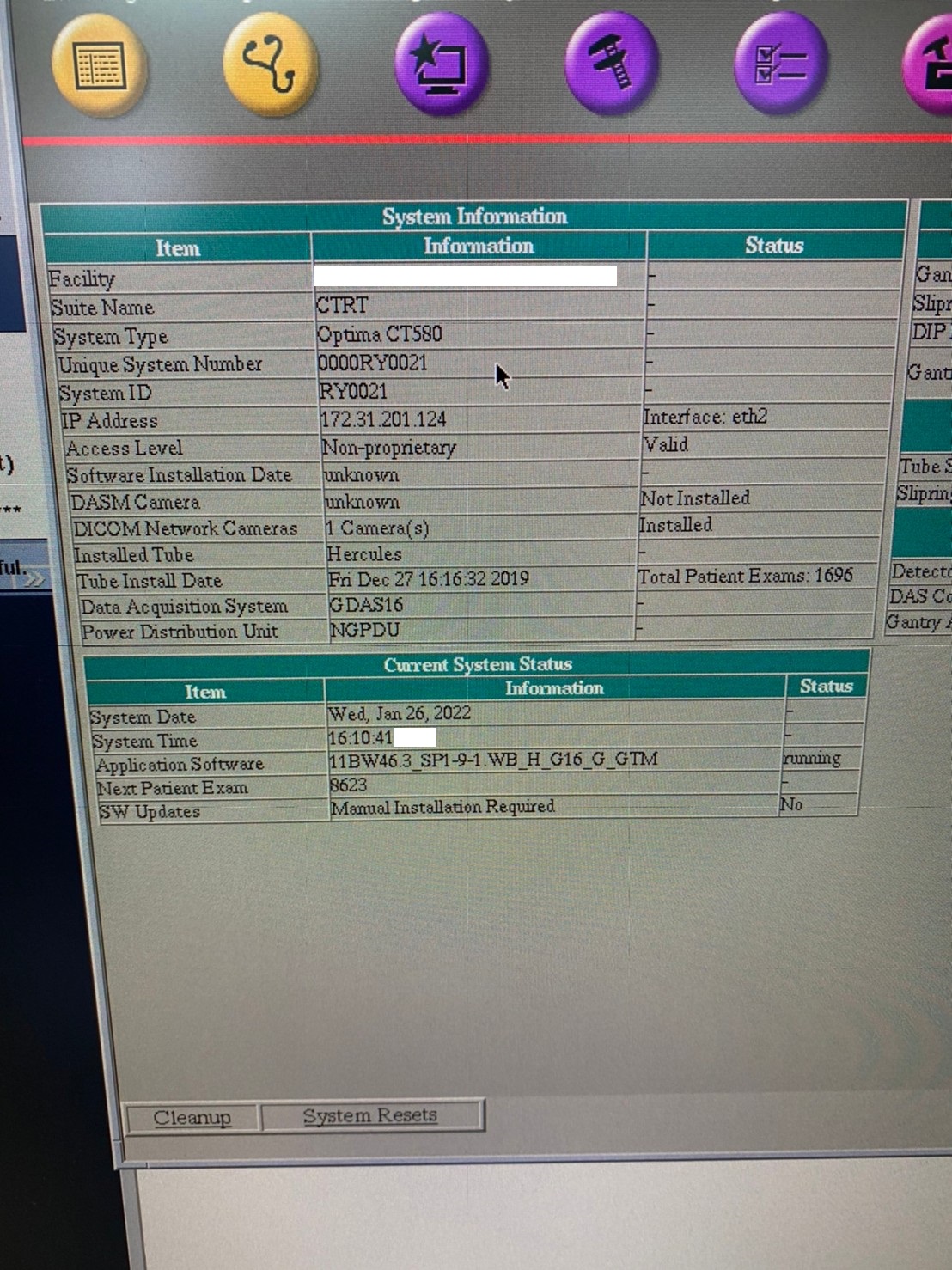 Used GE Optima CT580 CT Scan for Sale | 20Med
