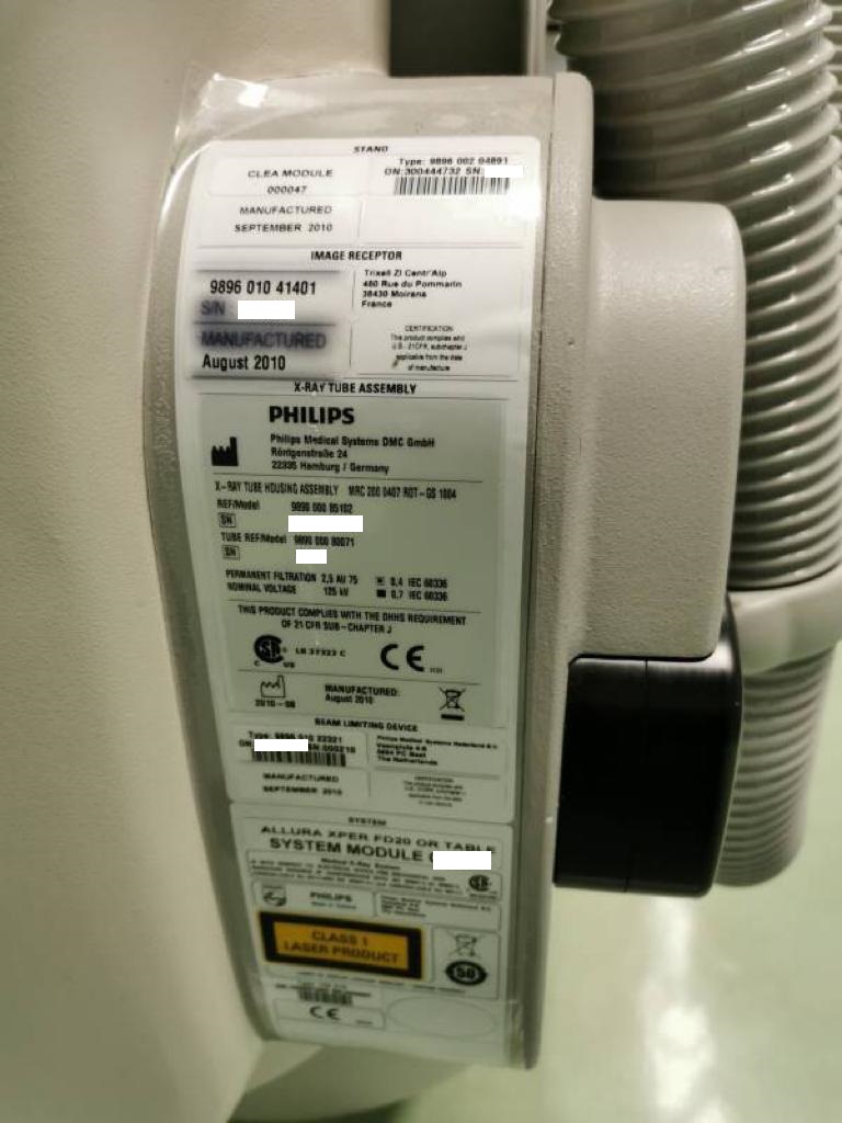 Used Philips Allura Xper FD 20 Cath Lab for Sale | 20Med
