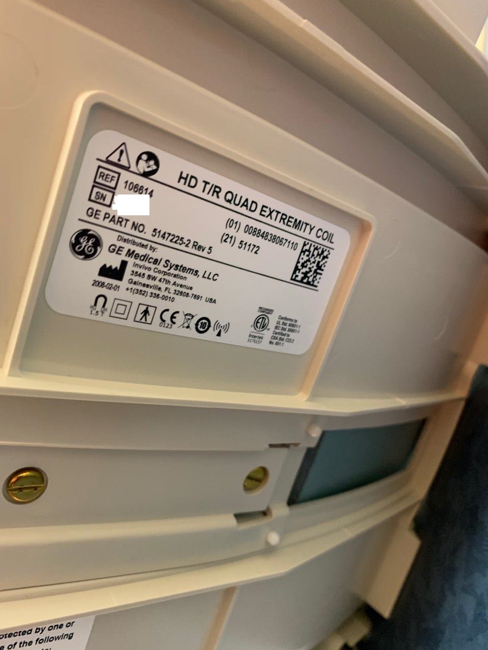 Used GE Healthcare Optima MR360 Inspire 1.5T MRI Scanner